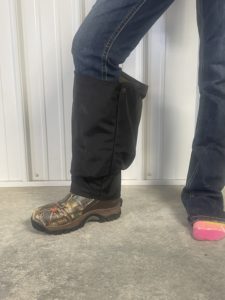 Yoder Stealth boots with RLS Chaps | RidgeLineSupply.com